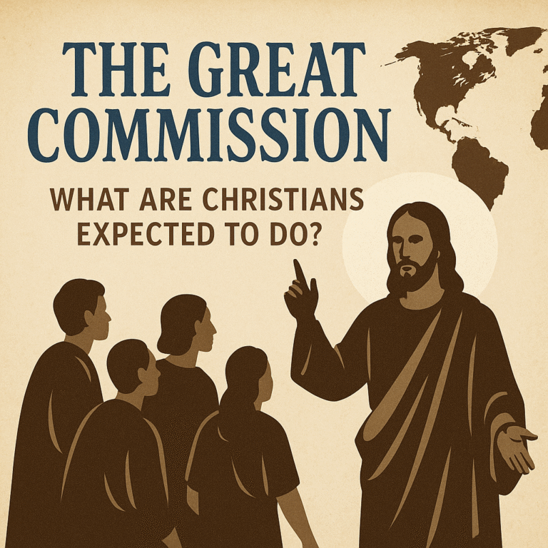 The Great Commission: What Are Christians Expected To Do? Prime Life ...